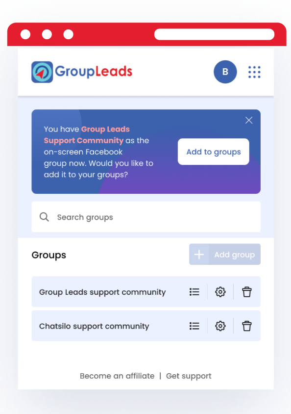 Group Leads: Create Group Funnels in minutes - Group Leads